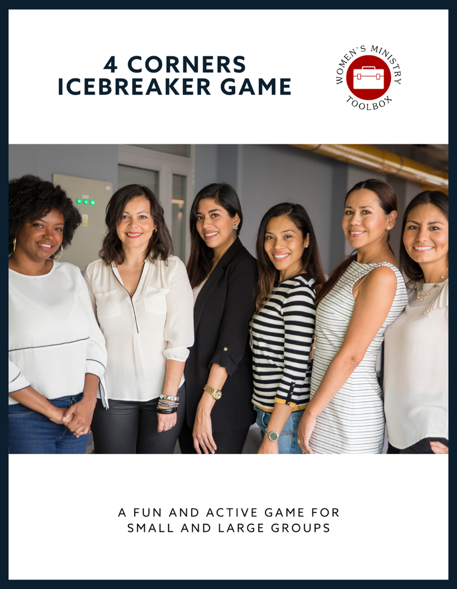4 Corners Icebreaker Game – Women's Ministry Toolbox