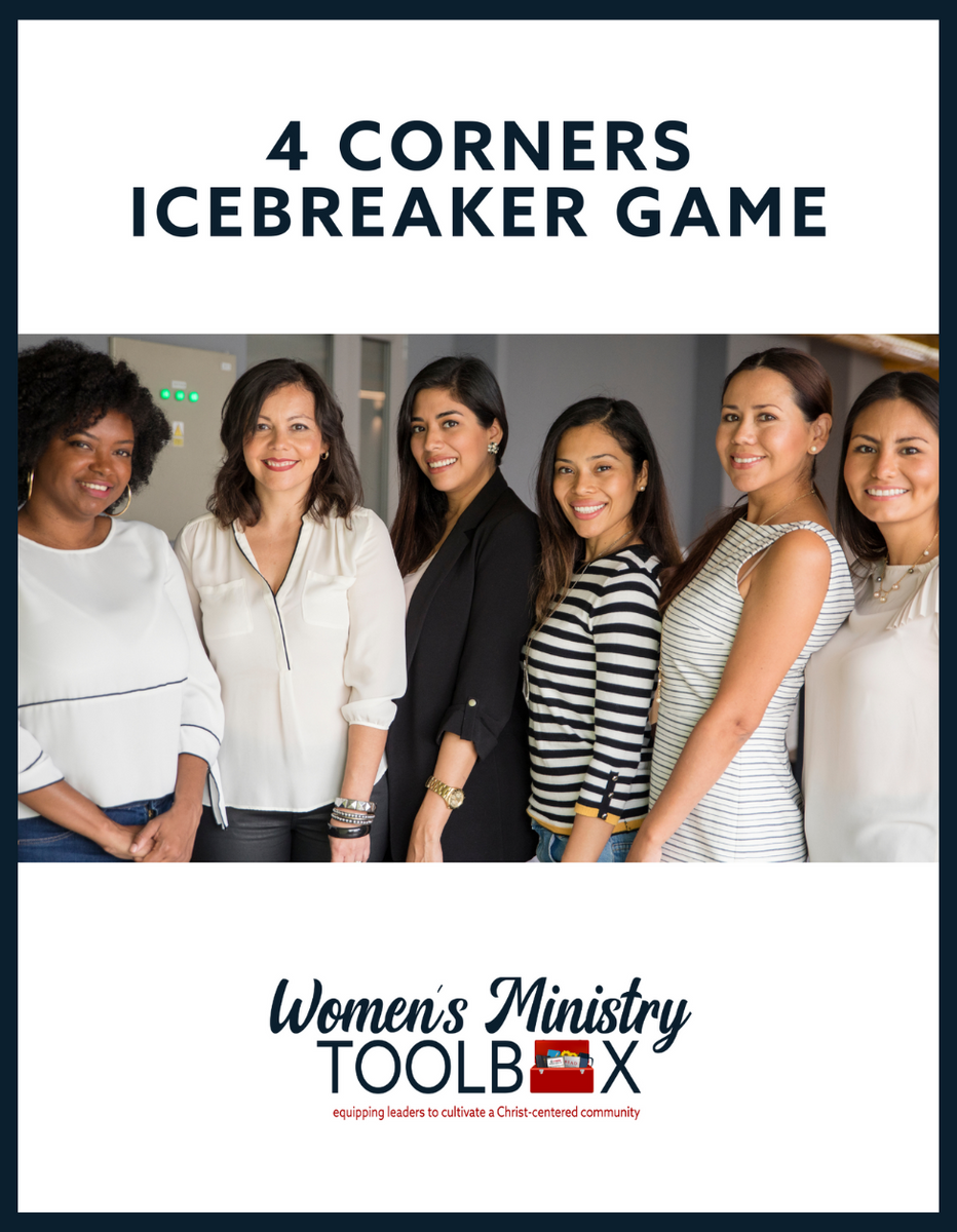 4 Corners Icebreaker Game – Women's Ministry Toolbox