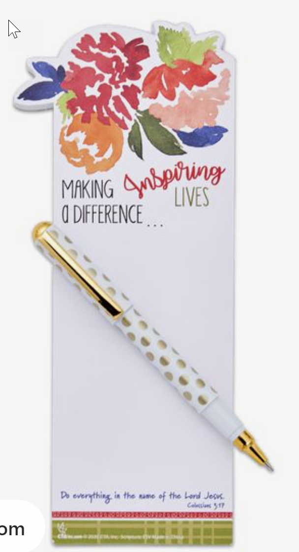 Notepad & Pen Set – Women's Ministry Toolbox